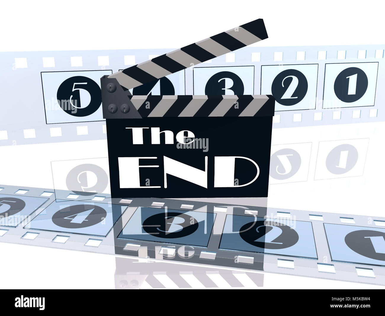 the end of the movie Stock Photo - Alamy