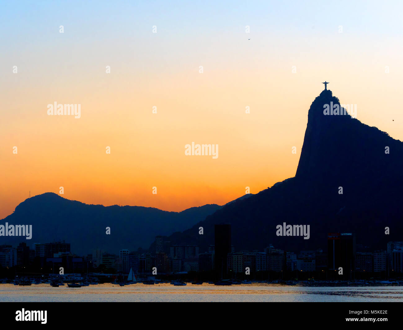 Sunset corcovado hi-res stock photography and images - Alamy