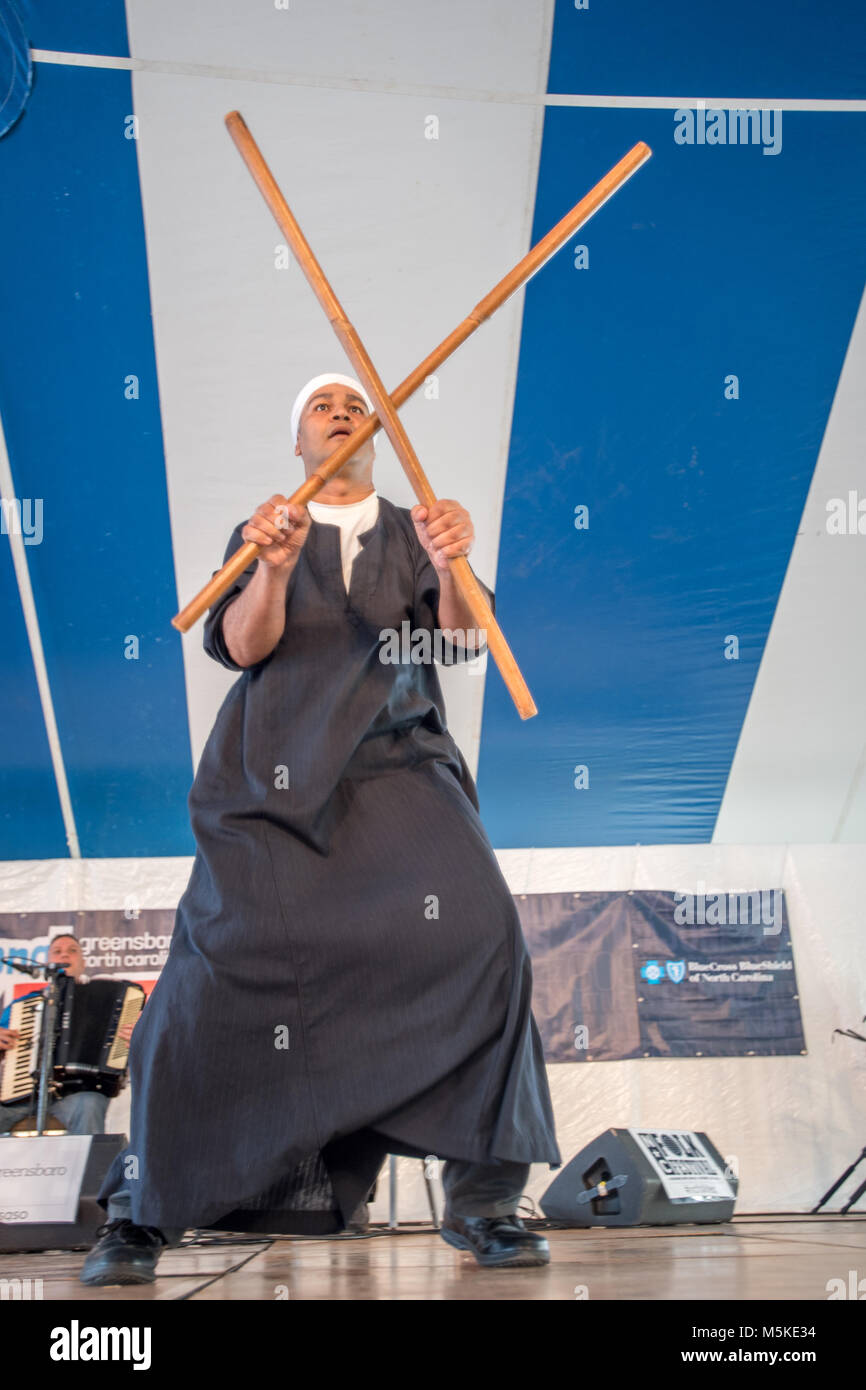 Stick fighting dance hi-res stock photography and images - Alamy