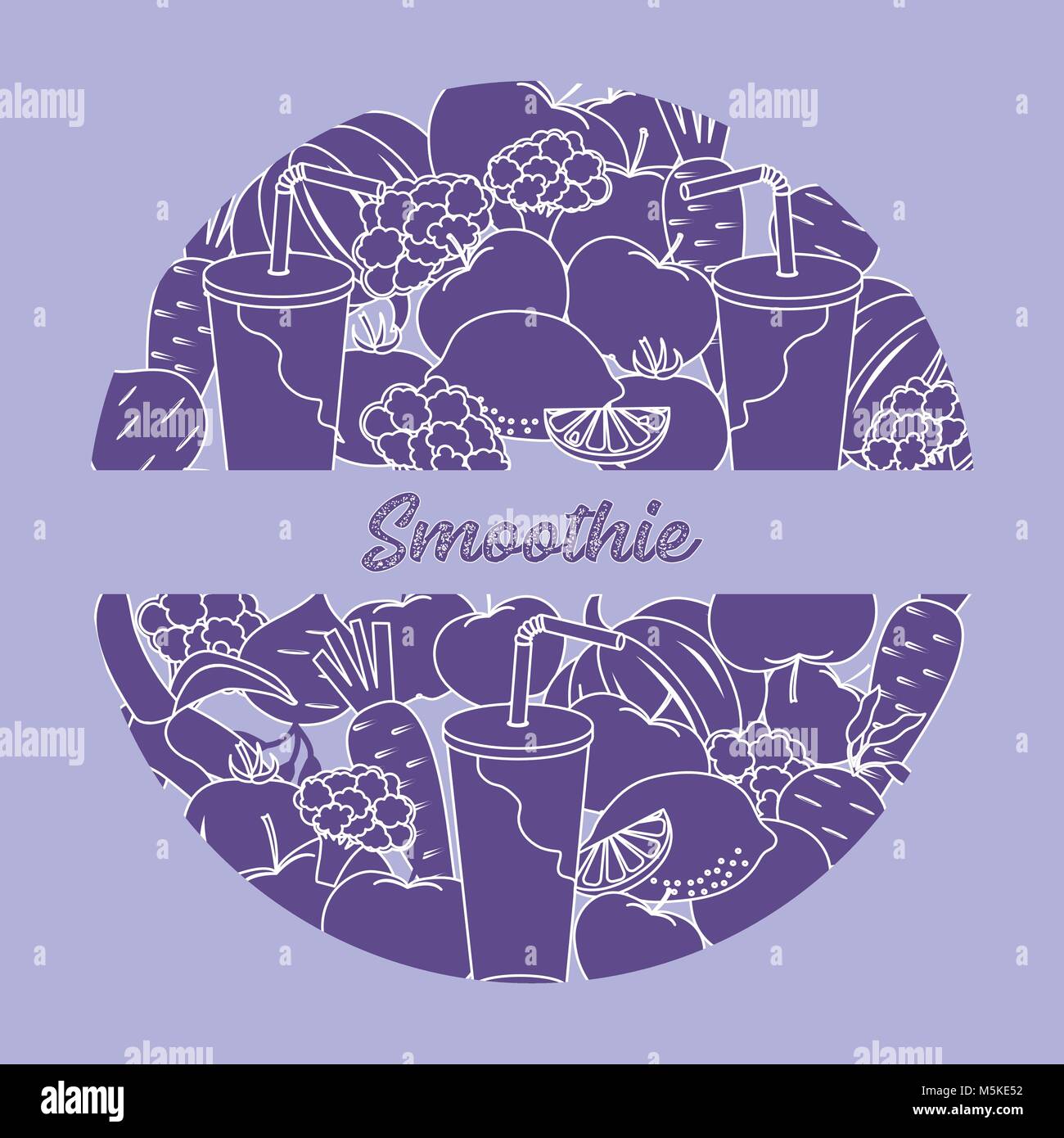 Smoothie and ingredients for making smoothie. Healthy eating habits ...