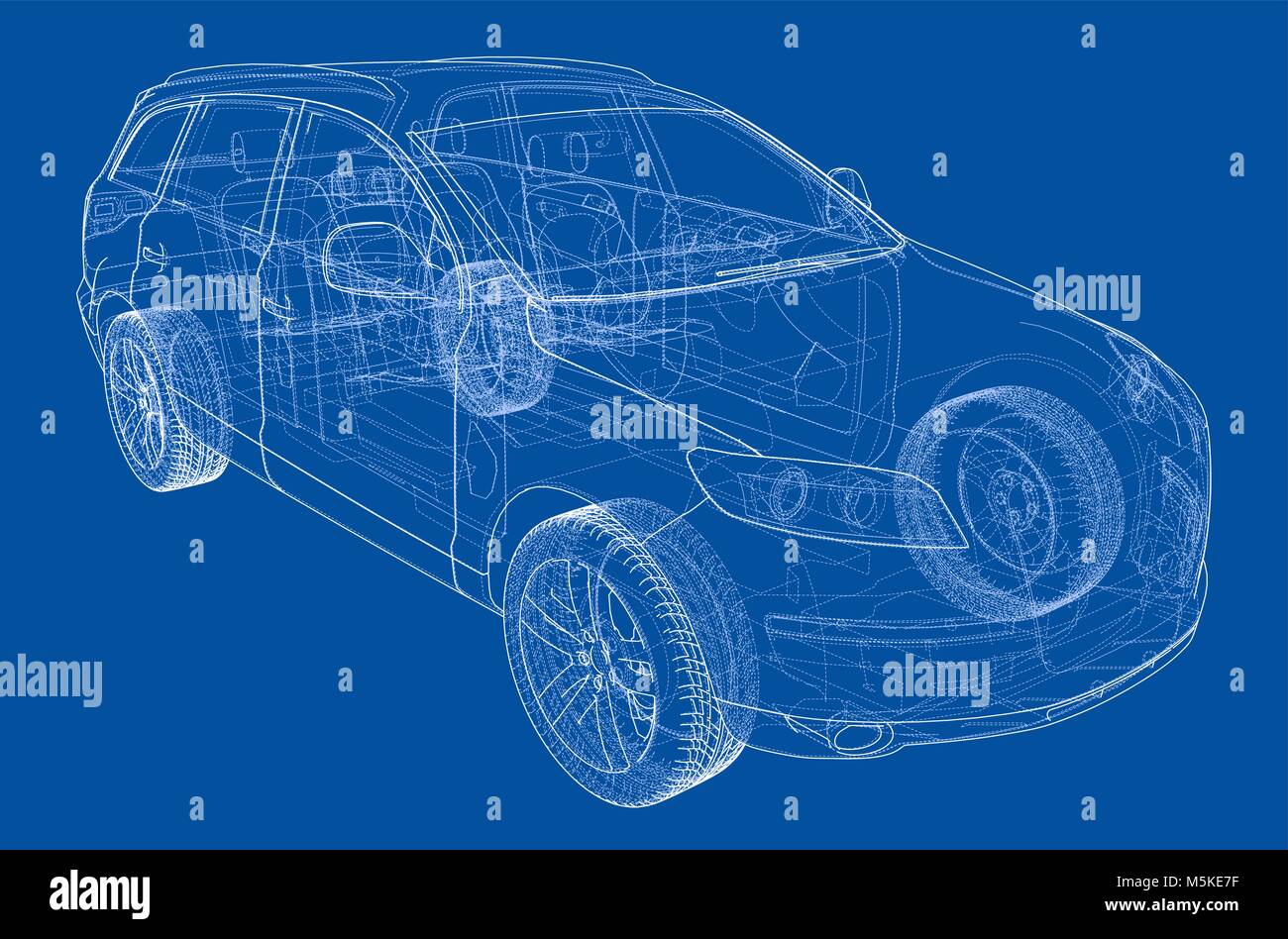 Car sketch. Vector Stock Vector Image & Art - Alamy