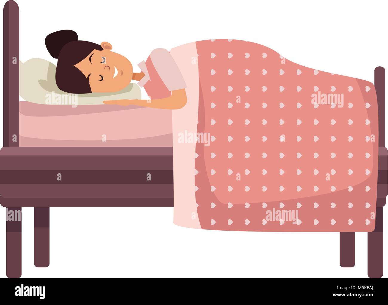 Enjoy bed Stock Vector Images - Alamy