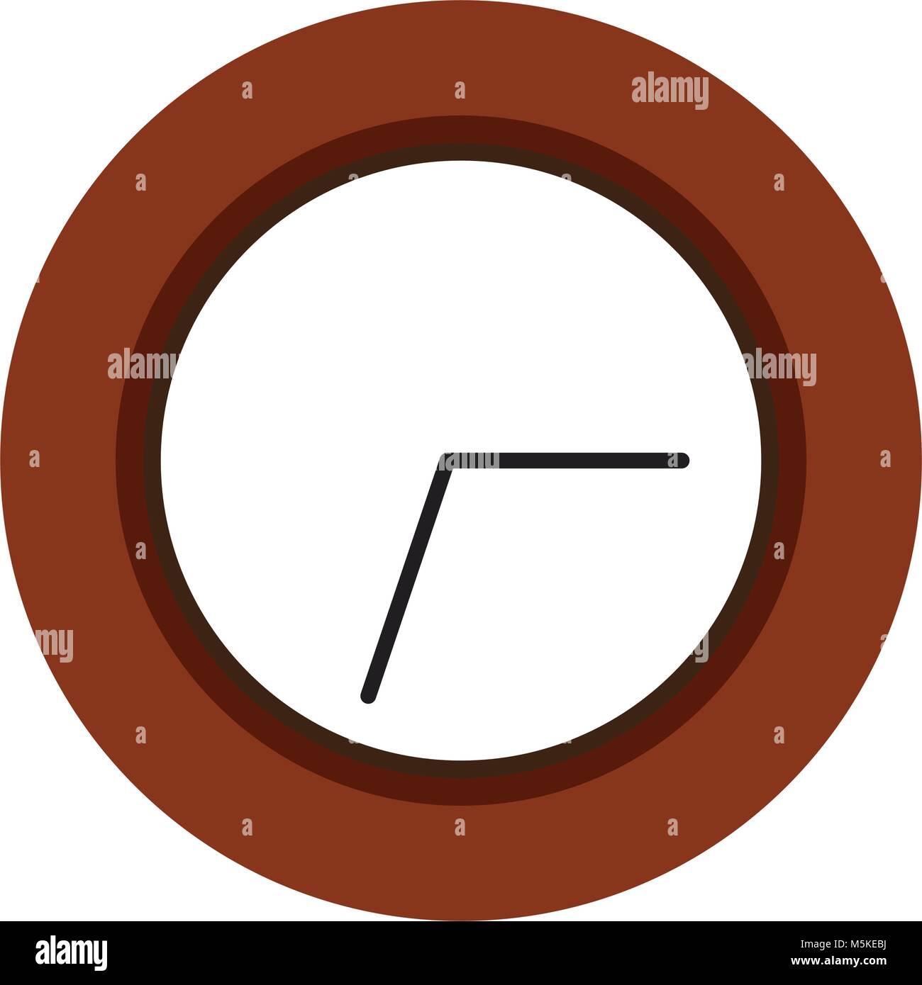 Time clock symbol Stock Vector Image & Art - Alamy