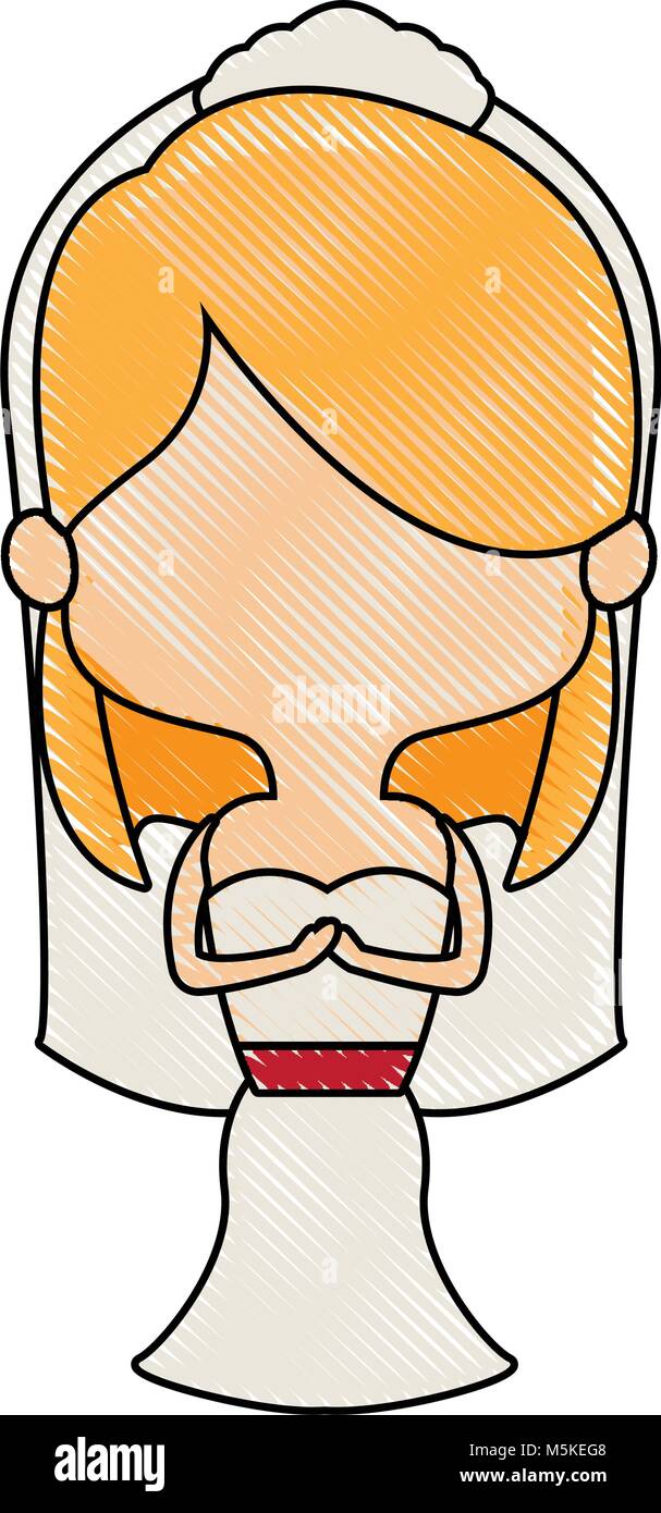 adorable bride lovely marriage cartoon Stock Vector Image & Art - Alamy