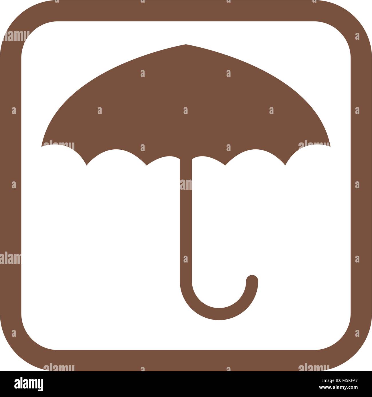 keep dry symbol protect cargo from excessive humidity Stock Vector ...