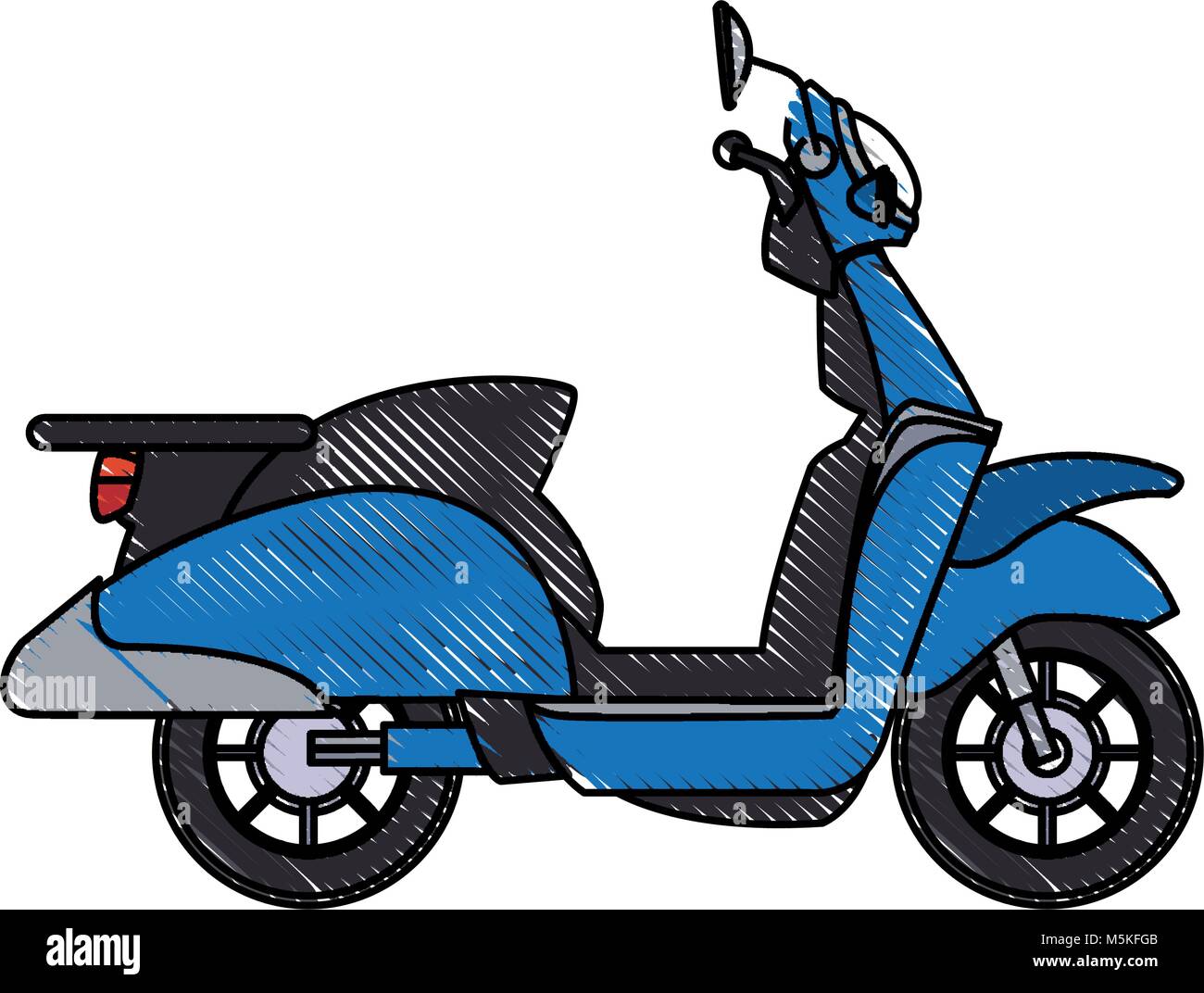 Motorcycle distribution Stock Vector Images - Alamy