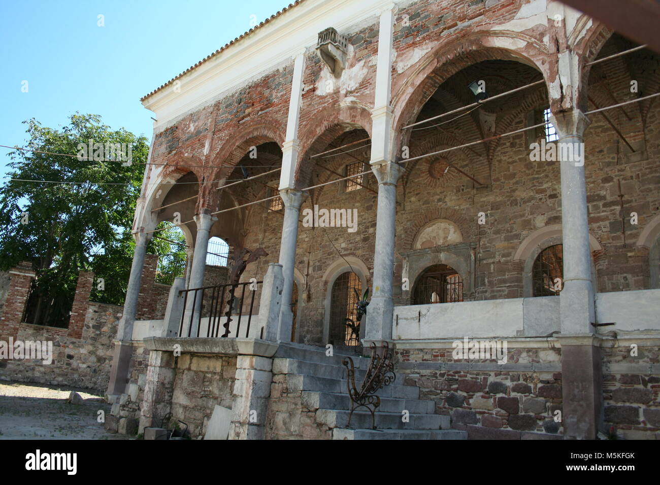 Old building with arches and bows Stock Photo - Alamy