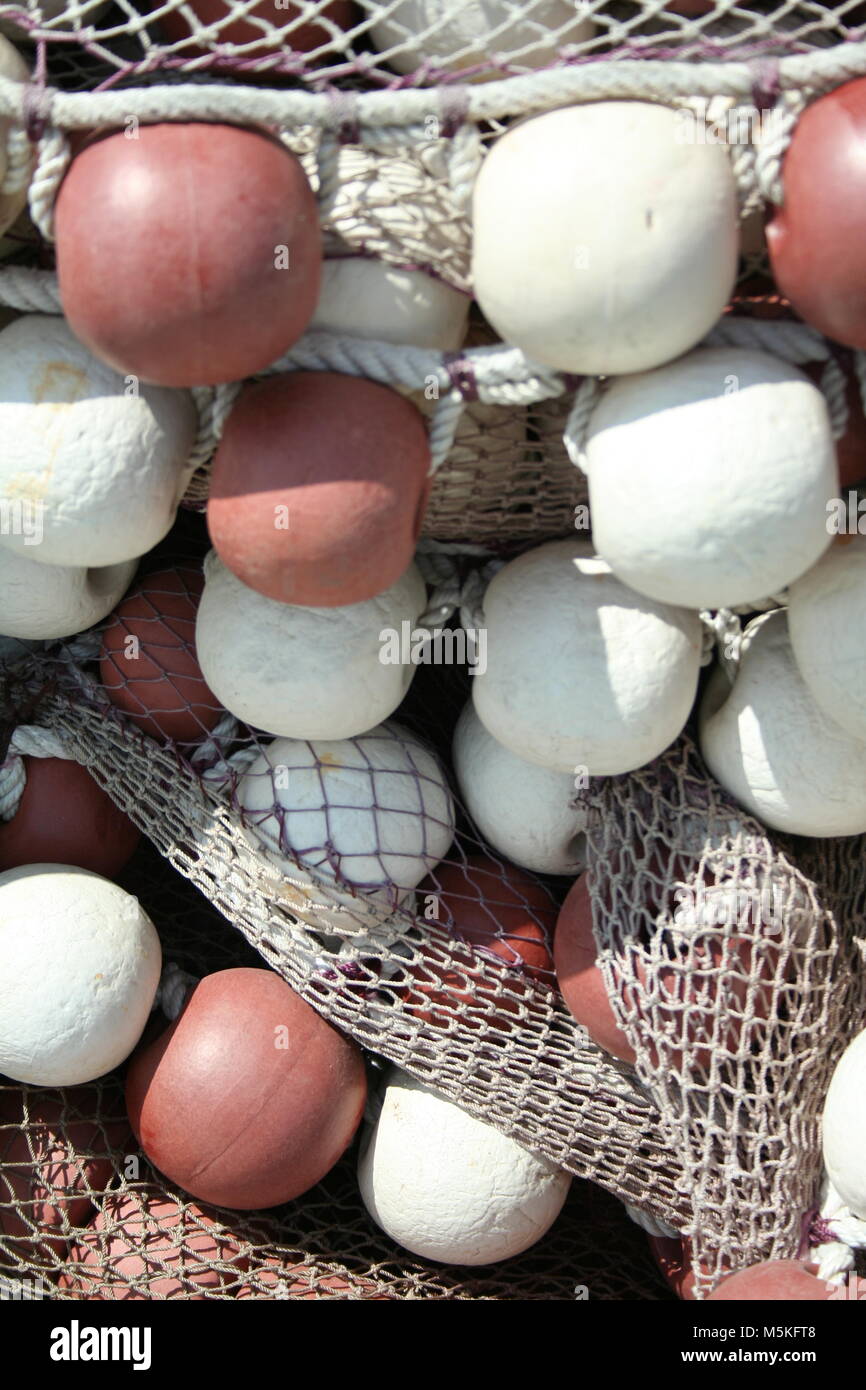 beaters of a fishing net Stock Photo - Alamy