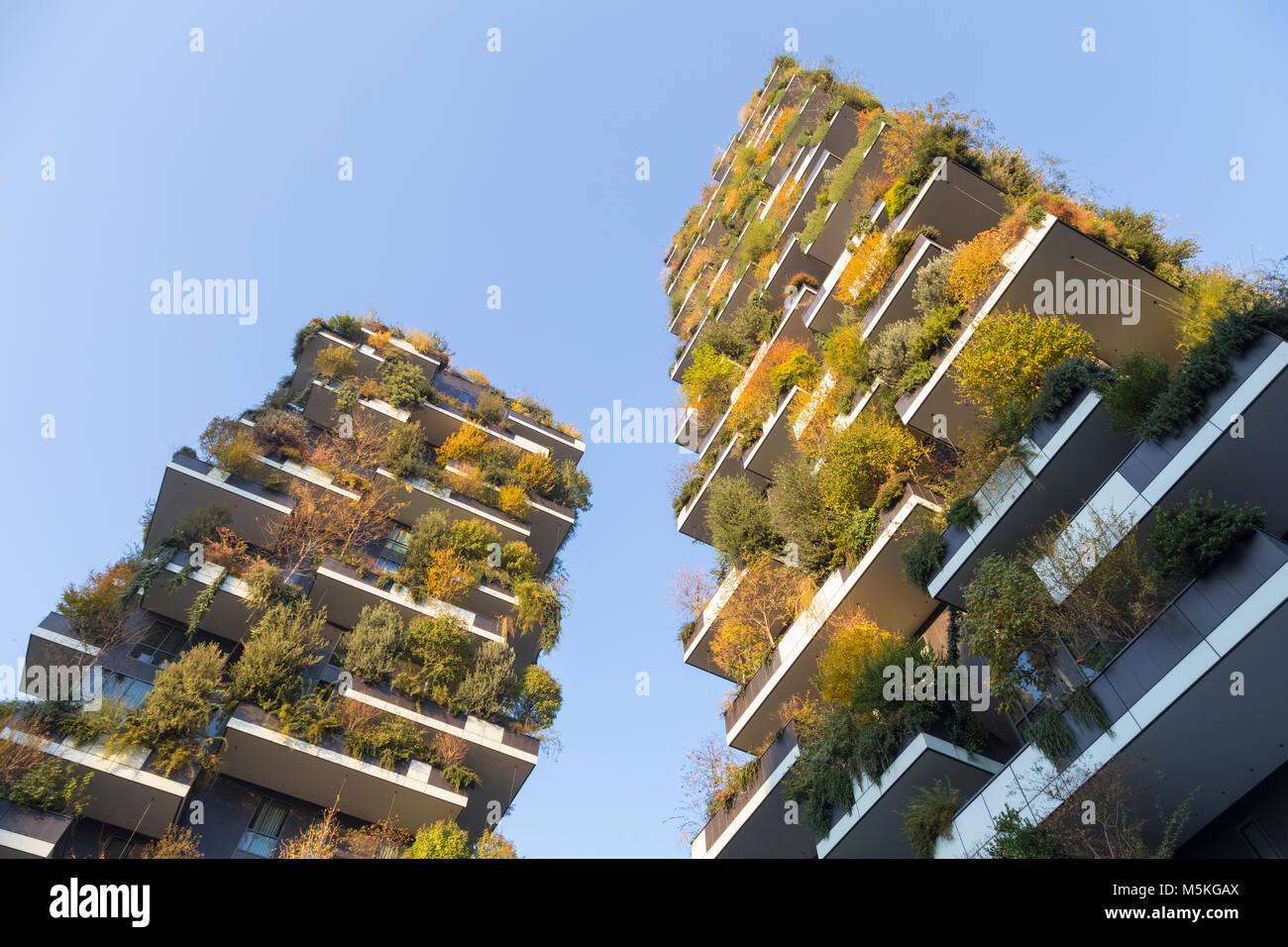 Bosco verticale building in milan hi-res stock photography and images ...