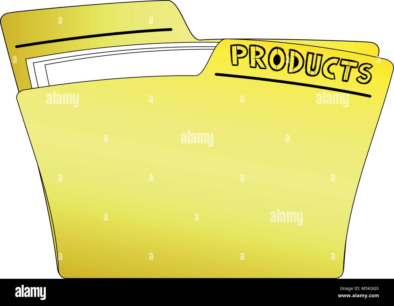 Folder organizer Stock Vector Images - Alamy