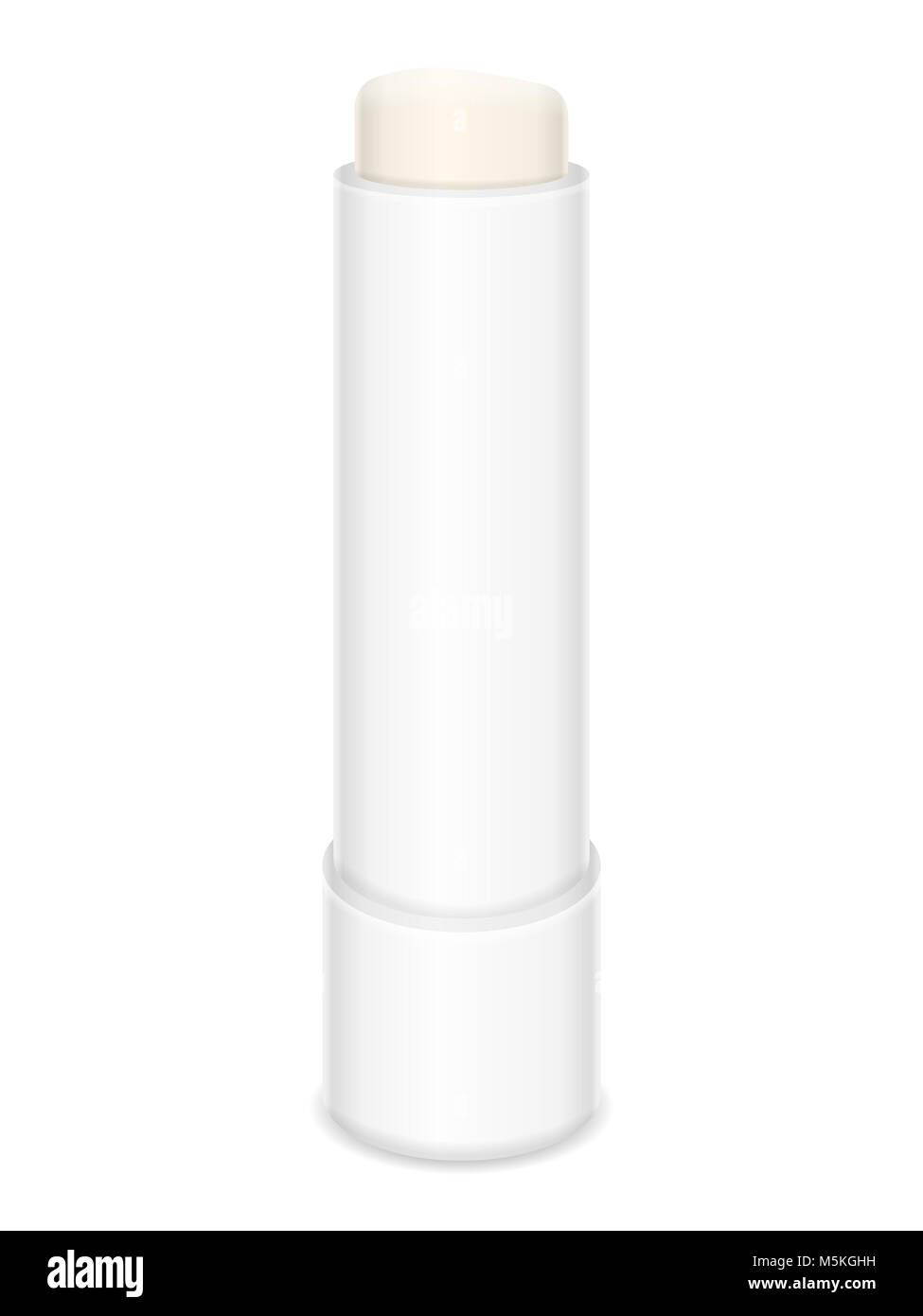 Lip balm stick on a white background. Vector illustration Stock Photo ...