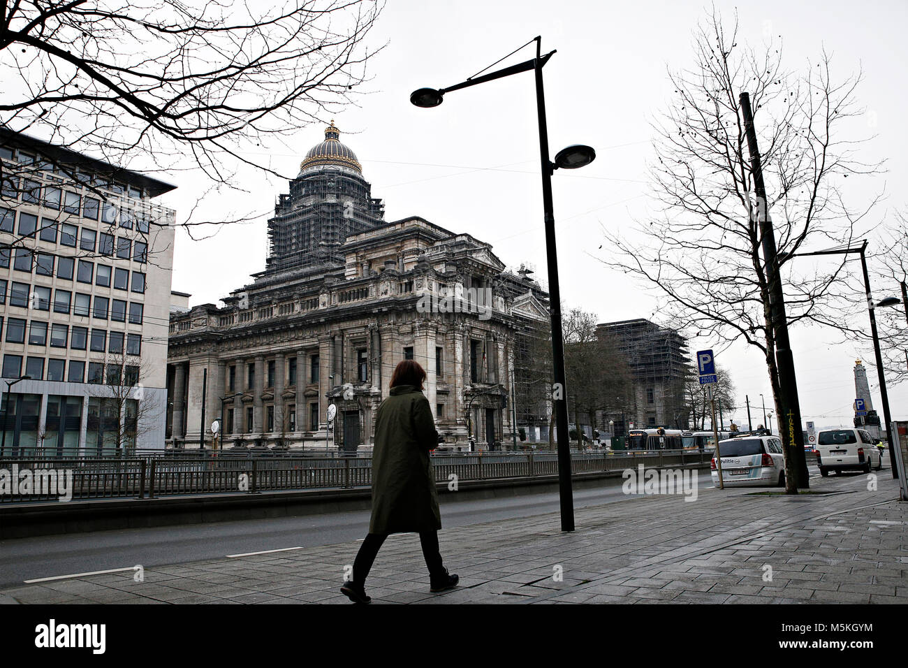 The Palace of Justice or Law Courts of Brussels is the most important court building in Belgium ...