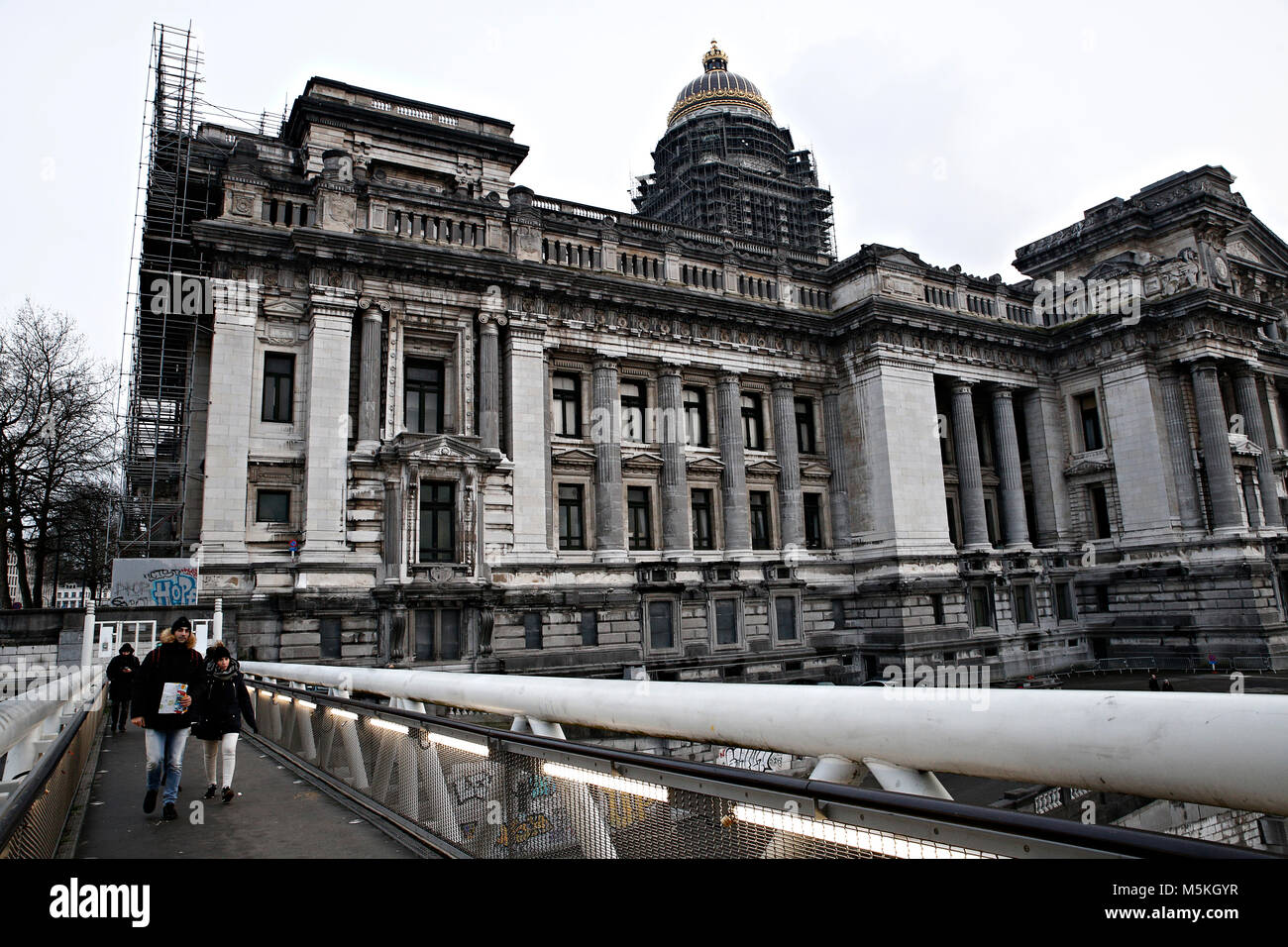 The Palace of Justice or Law Courts of Brussels is the most important court building in Belgium ...