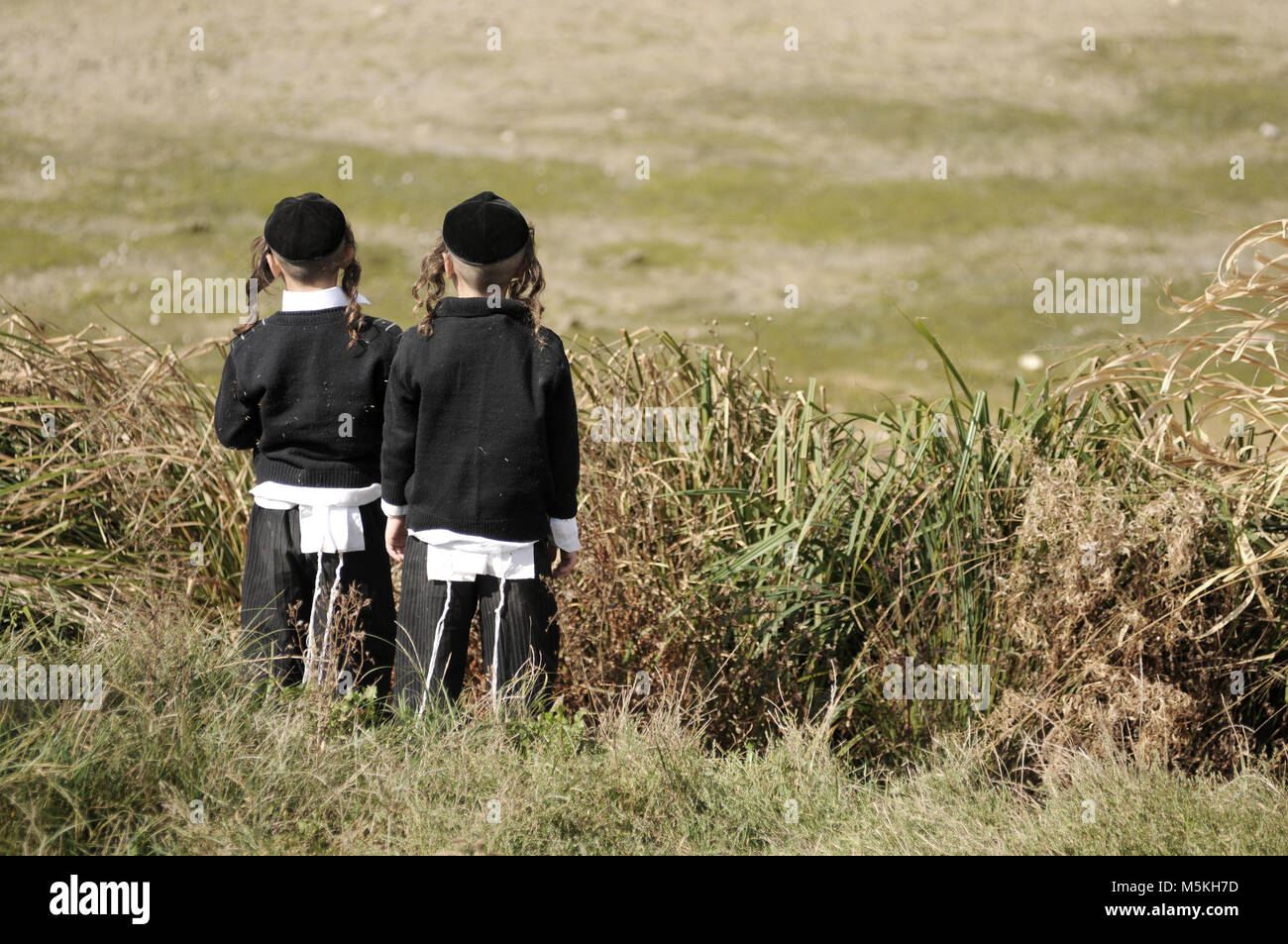 jews, jewish, judaism, hasidim, back, behind Stock Photo - Alamy