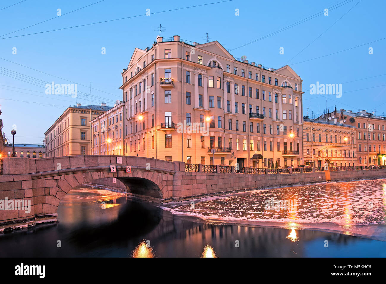 Moyka River Bridge High Resolution Stock Photography and Images - Alamy