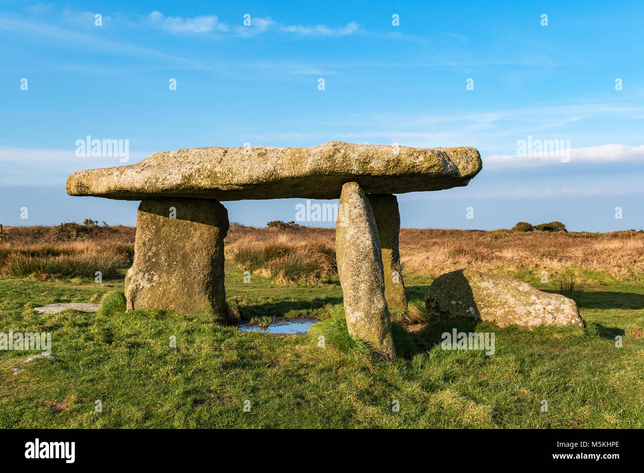 lanyon quoit a neolithic dolman near the village of madron in west ...