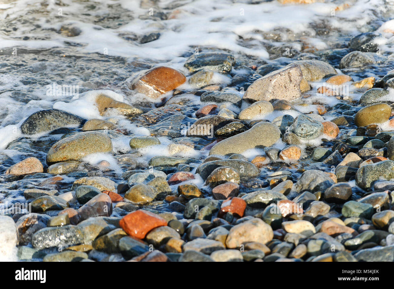 beaches, pebbles and sand Stock Photo - Alamy