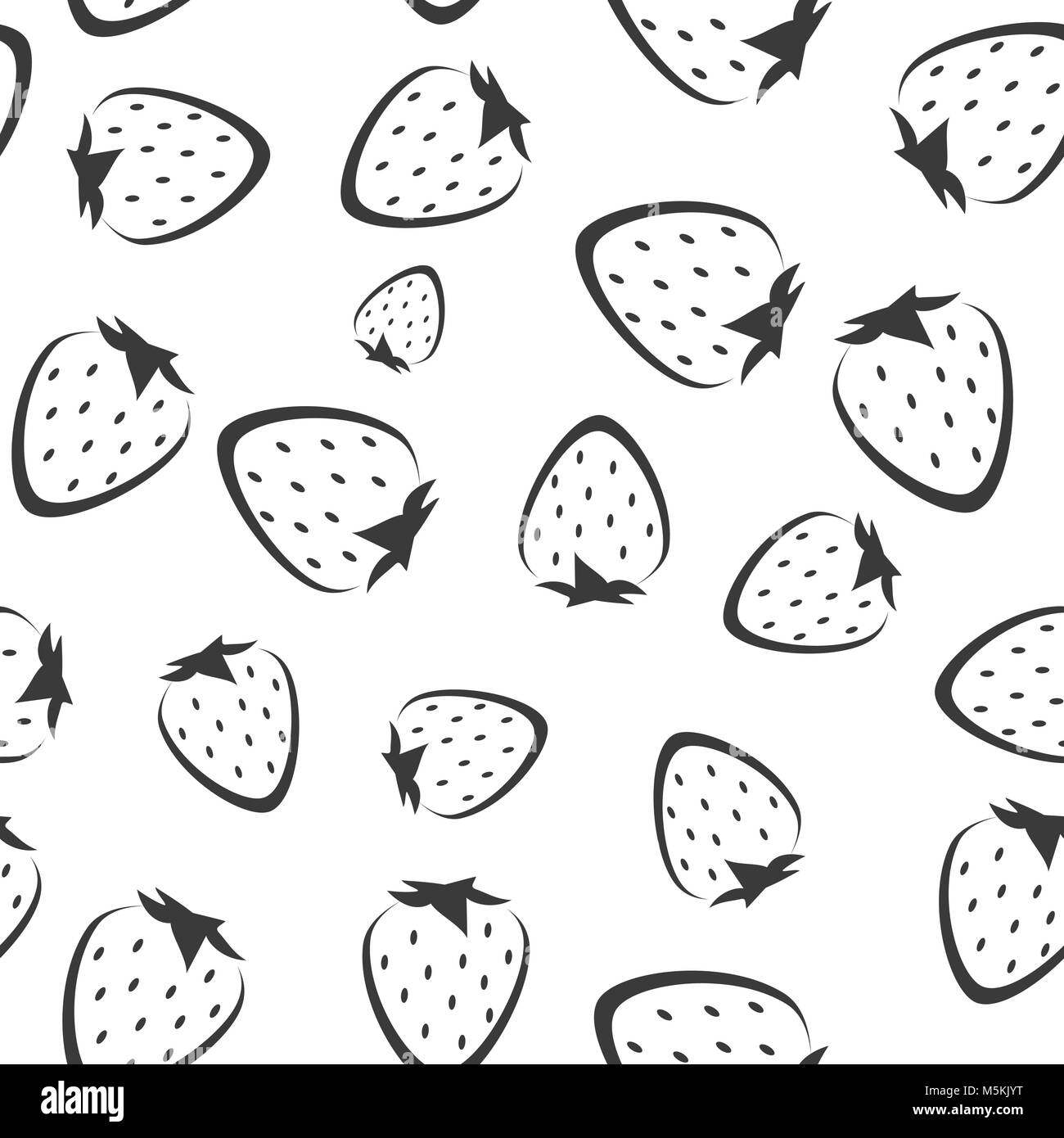 Abstract strawberry vector seamless pattern background Stock Vector ...