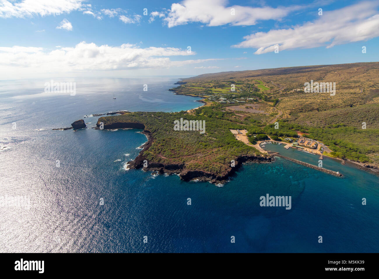 Hulupoe, Manele Bay, Island of Lanai, Hawaii Stock Photo - Alamy