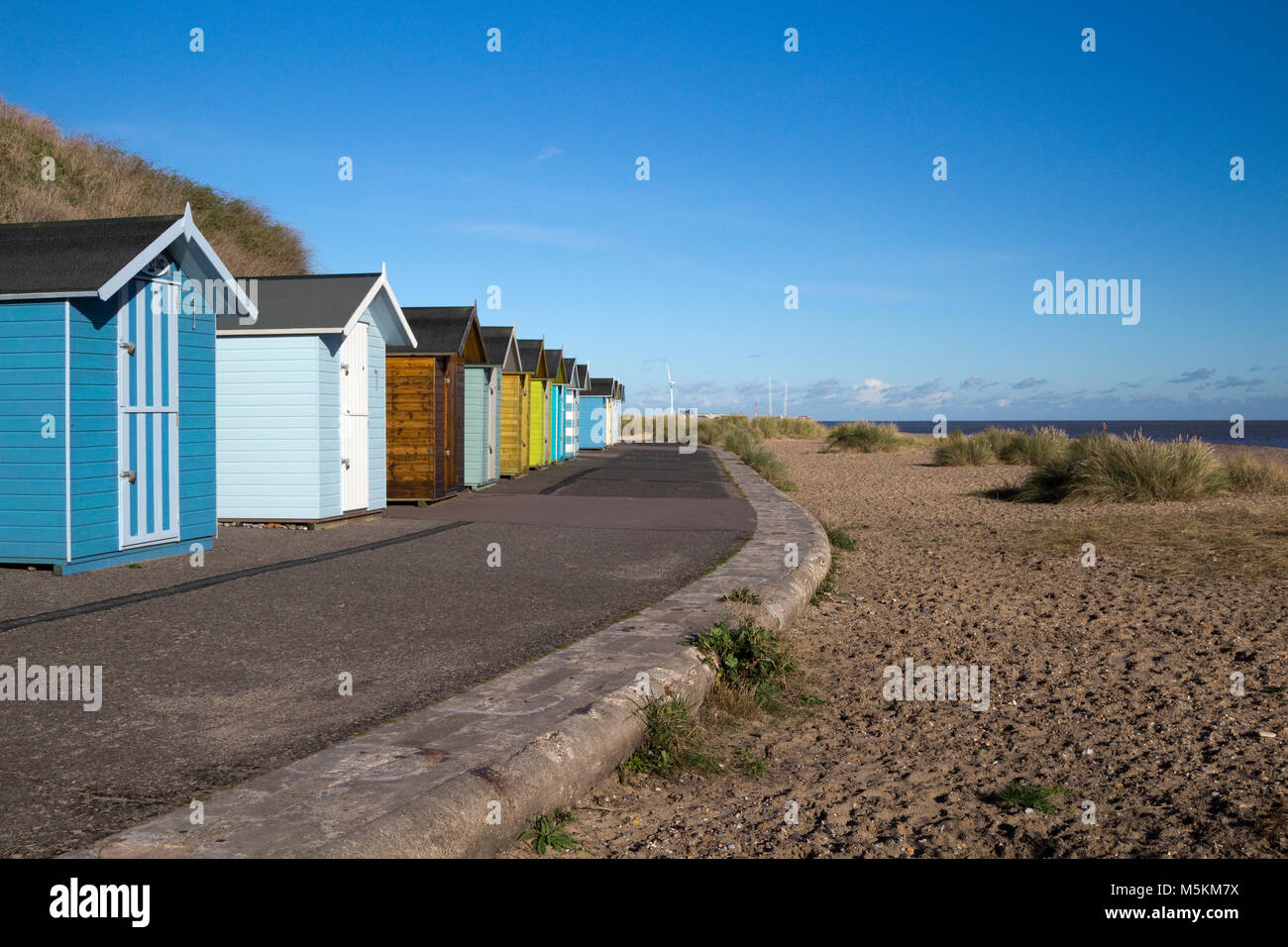 Pakefield Beach, Suffolk, England, on a sunny day Stock Photo - Alamy