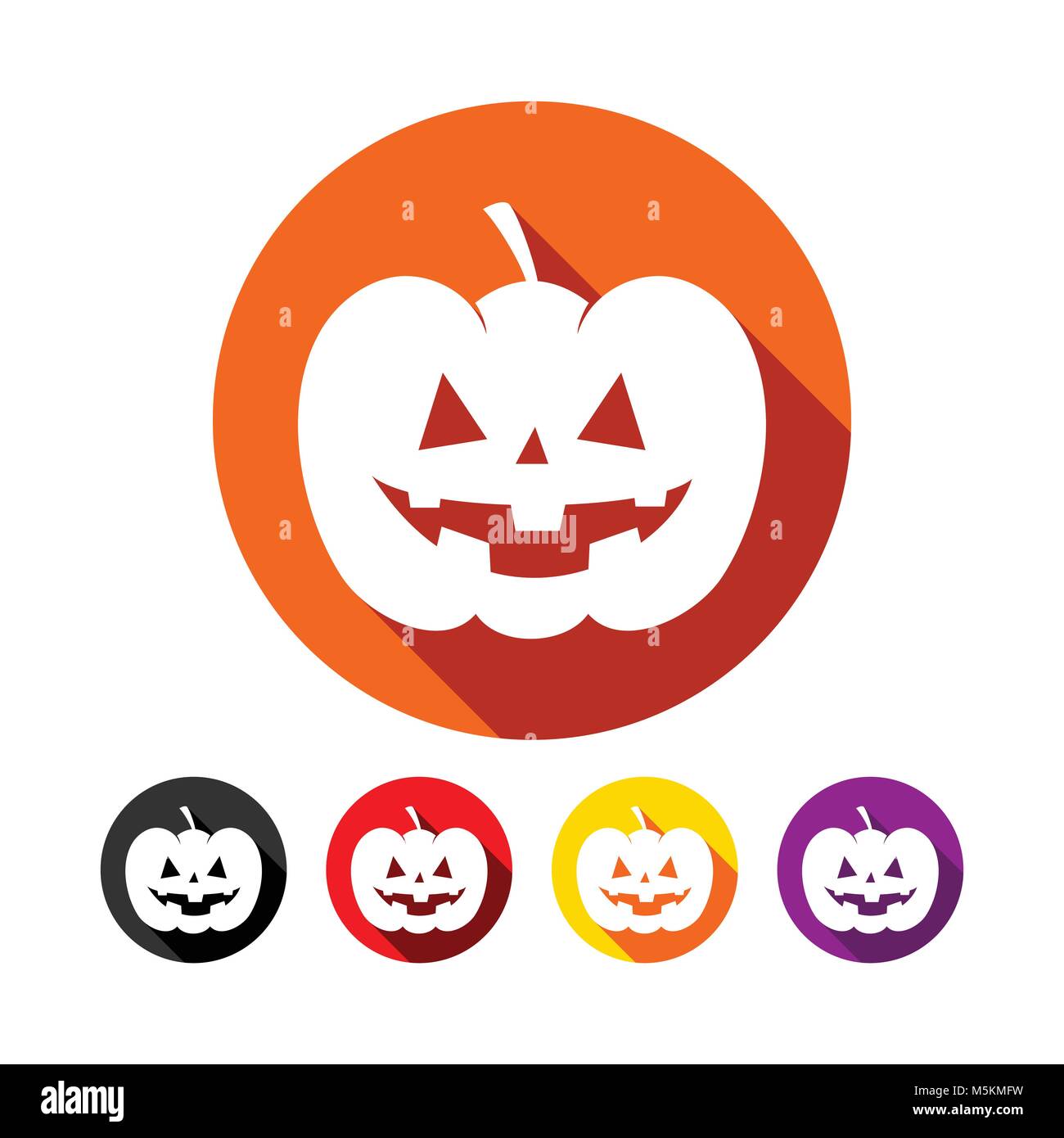 Pumpkin graphic set Cut Out Stock Images & Pictures - Alamy