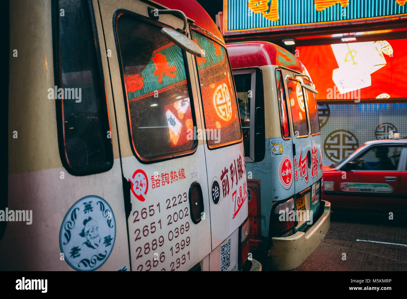 Minibus Hong Kong Stock Photos & Minibus Hong Kong Stock Images - Alamy