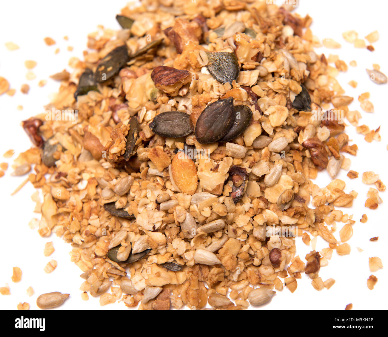 natural, healthy breakfast cereals Stock Photo - Alamy