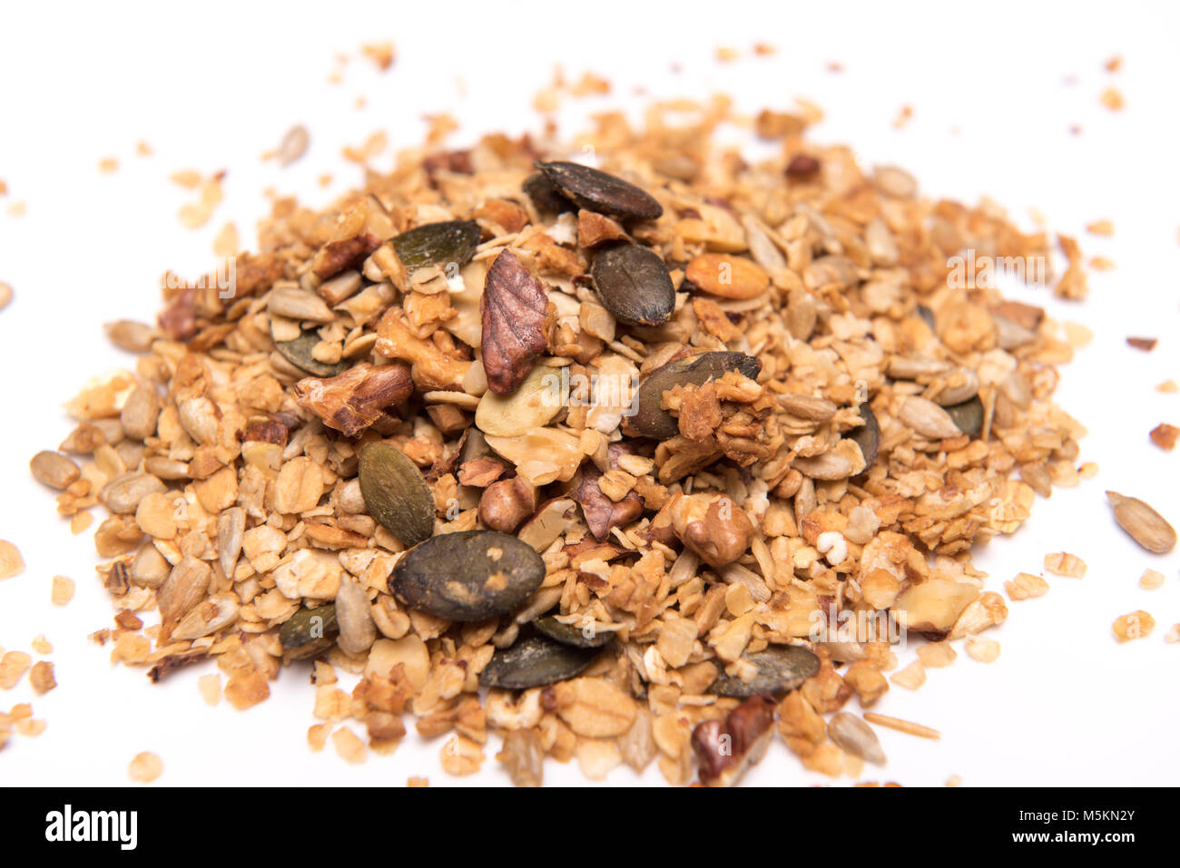 natural, healthy breakfast cereals Stock Photo - Alamy
