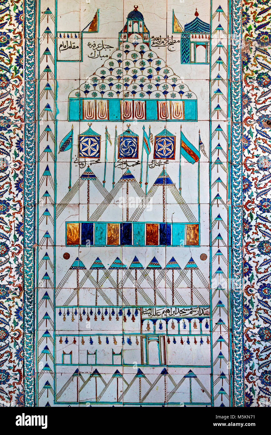Ceramic Wall Tile Ottoman Turkey Turkish Islamic Art High Resolution ...