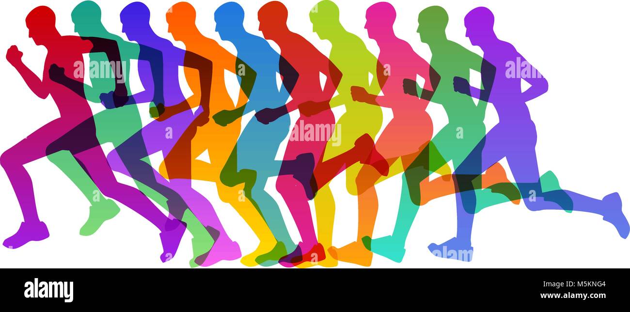 Man runner sequence hi-res stock photography and images - Alamy
