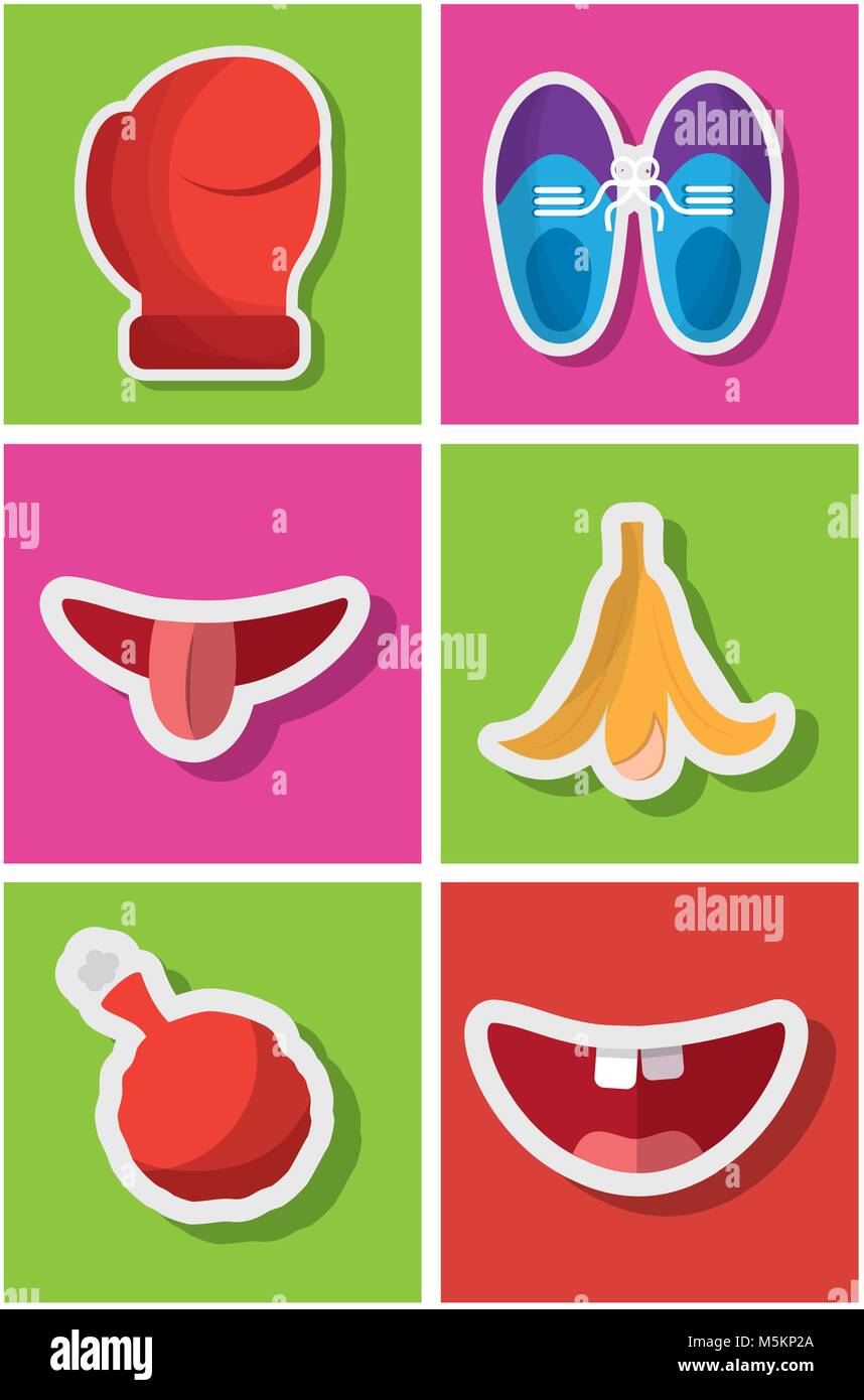 Party gag Stock Vector Images - Alamy