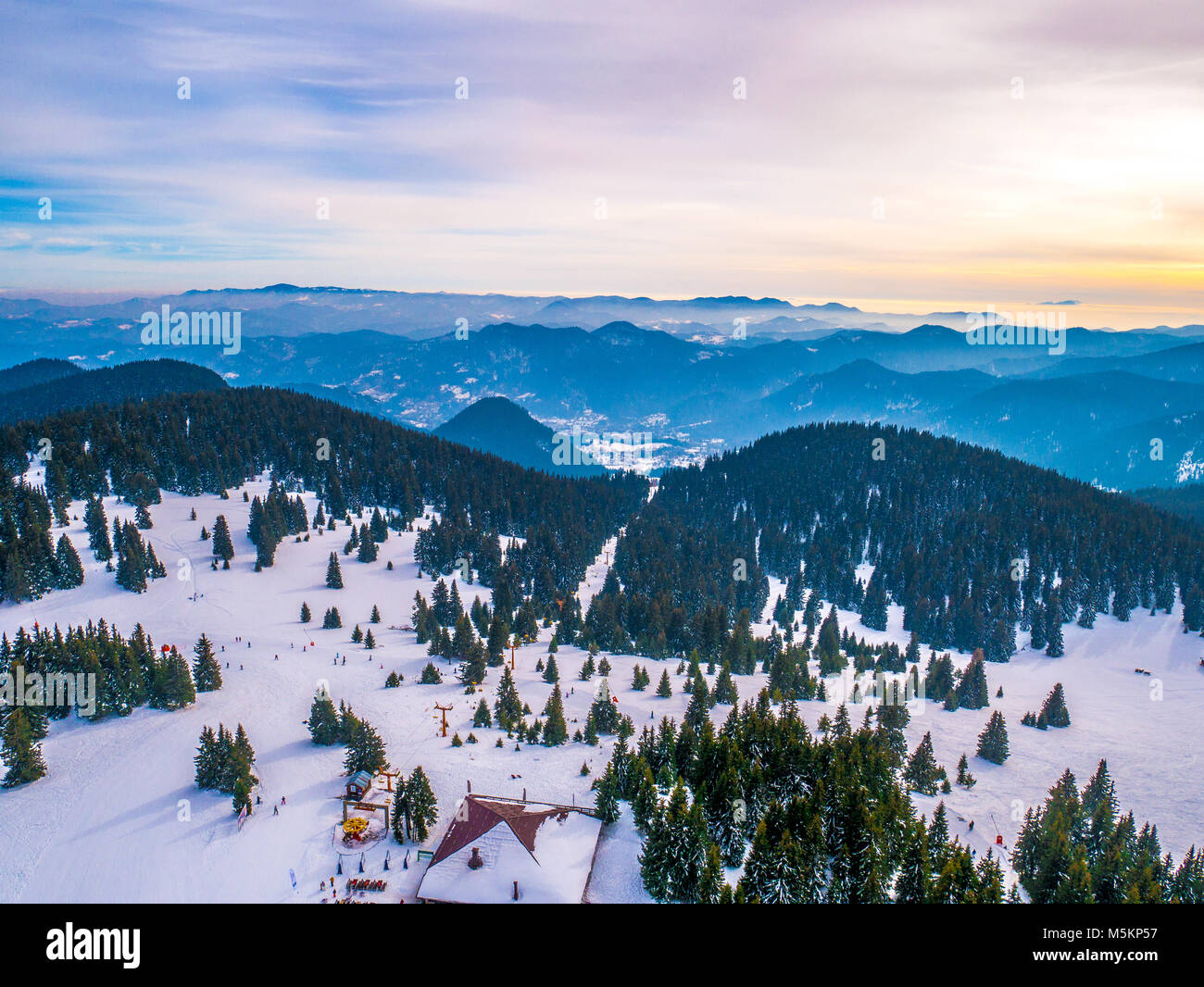 Pamporovo resort hi-res stock photography and images - Alamy
