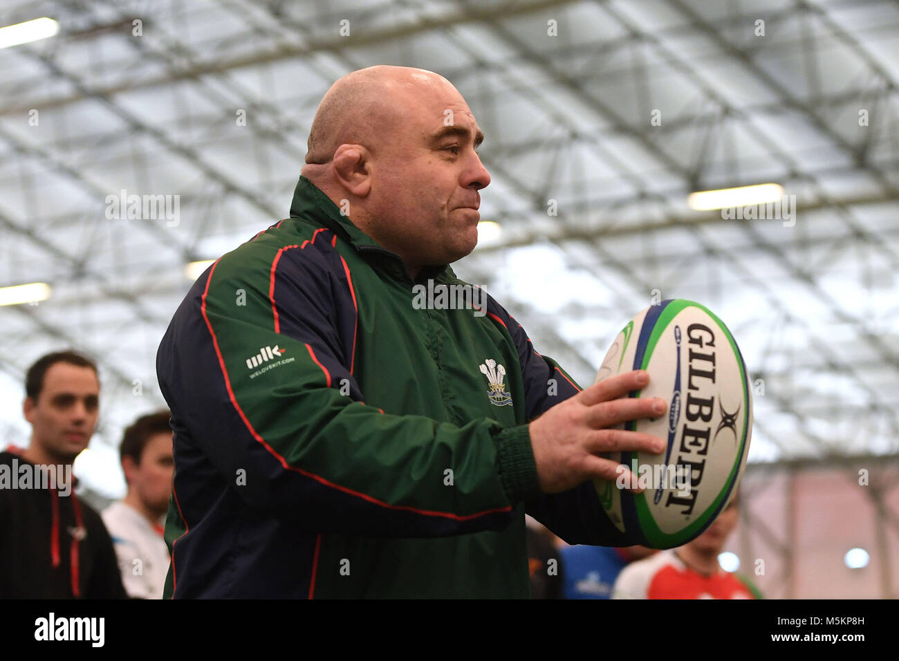 Former Premiership rugby player Corporal Chris Budgen of 1st Battalion ...