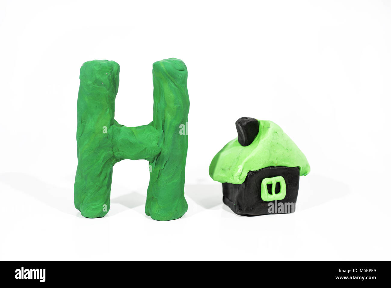 Letters made from Play Clay with some visualizations. High quality ...