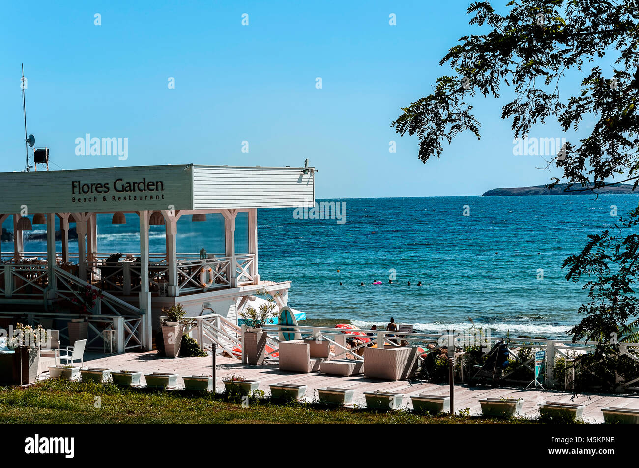Beautiful seaside landscape Stock Photo - Alamy