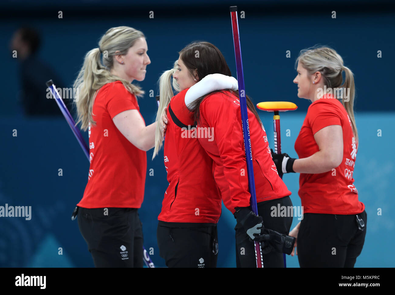 Britains womens curling team hi-res stock photography and images - Alamy