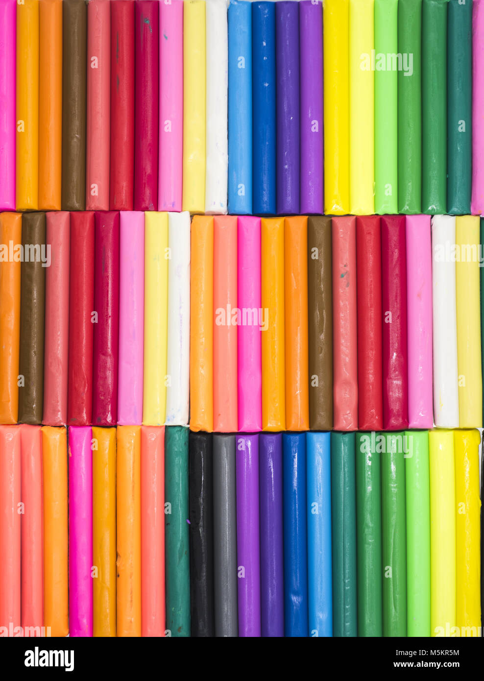 Color pieces of plasticine isolated on white background Stock Photo - Alamy