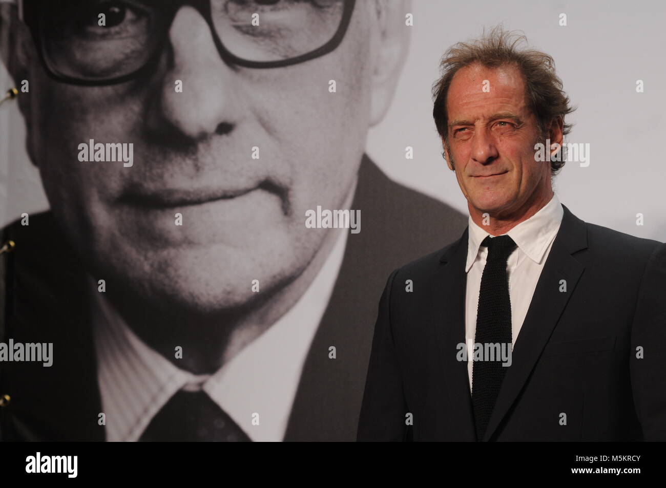 French actor Vincent Lindon attends Opening Night of 2015 Lumiere Film ...