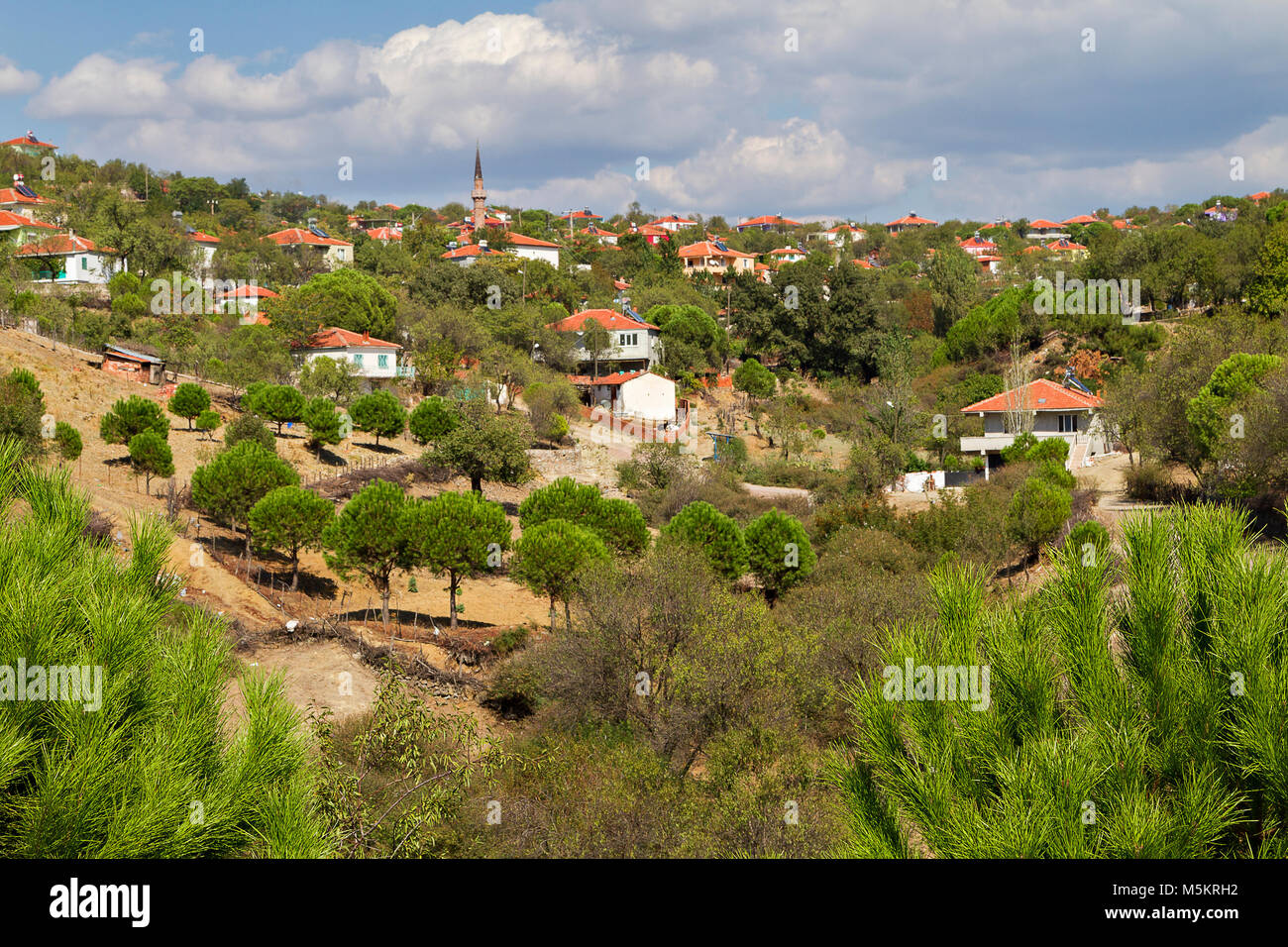 Old village scene hi-res stock photography and images - Alamy