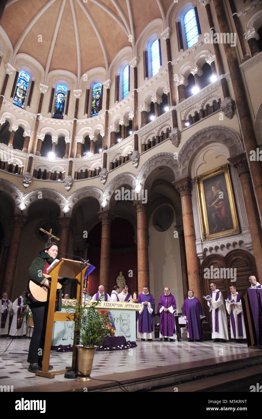 Archbishop Philippe Barbarin attend ceremony held for the 450th ...