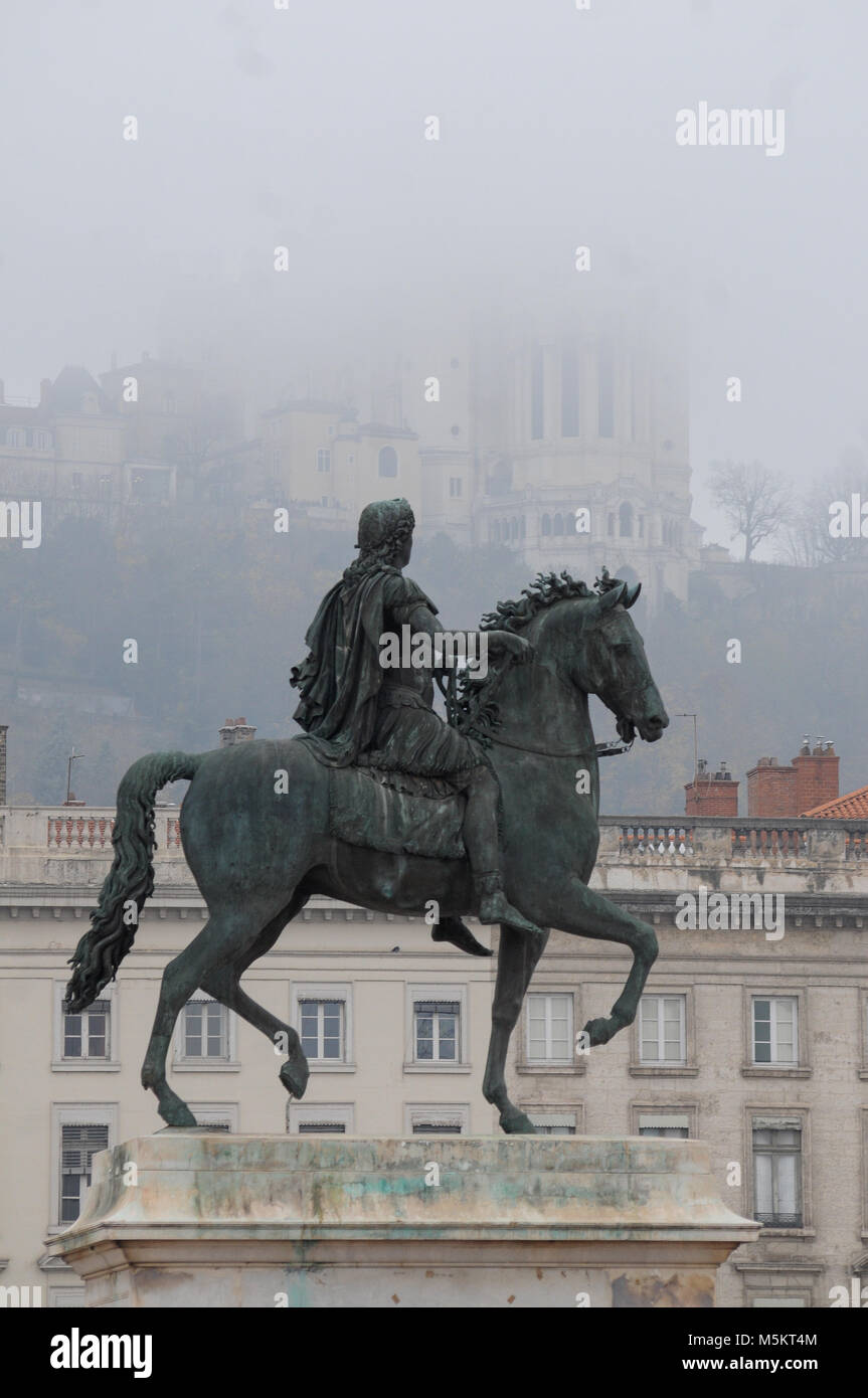 Small particles pollution in Lyon, France Stock Photo - Alamy