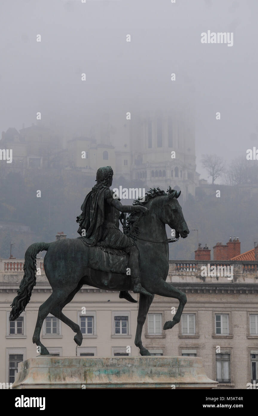 Small particles pollution in Lyon, France Stock Photo - Alamy