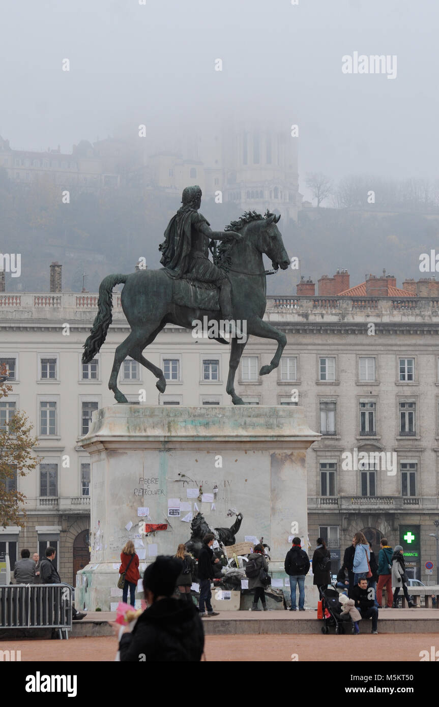 Small particles pollution in Lyon, France Stock Photo - Alamy
