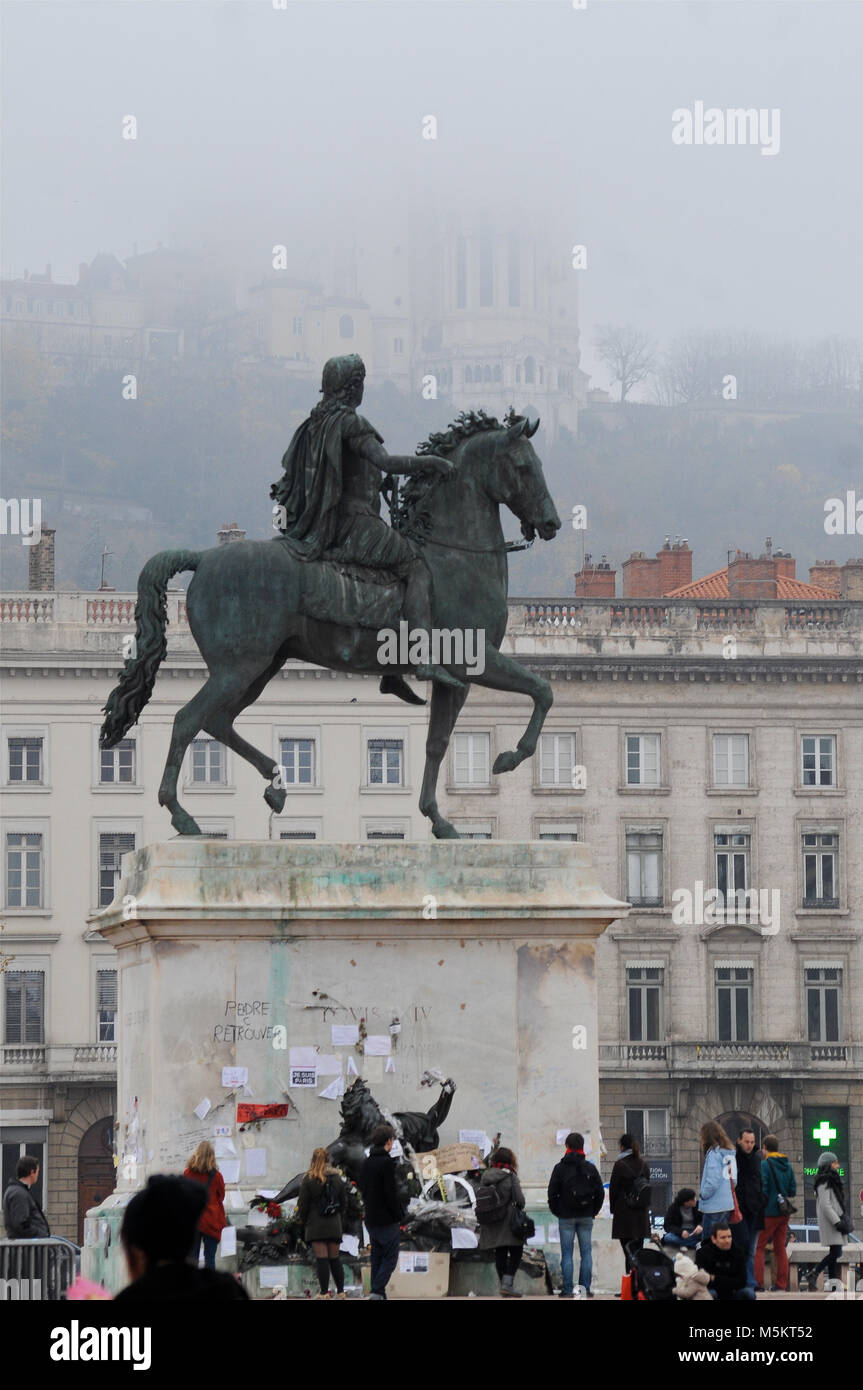 Small particles pollution in Lyon, France Stock Photo - Alamy