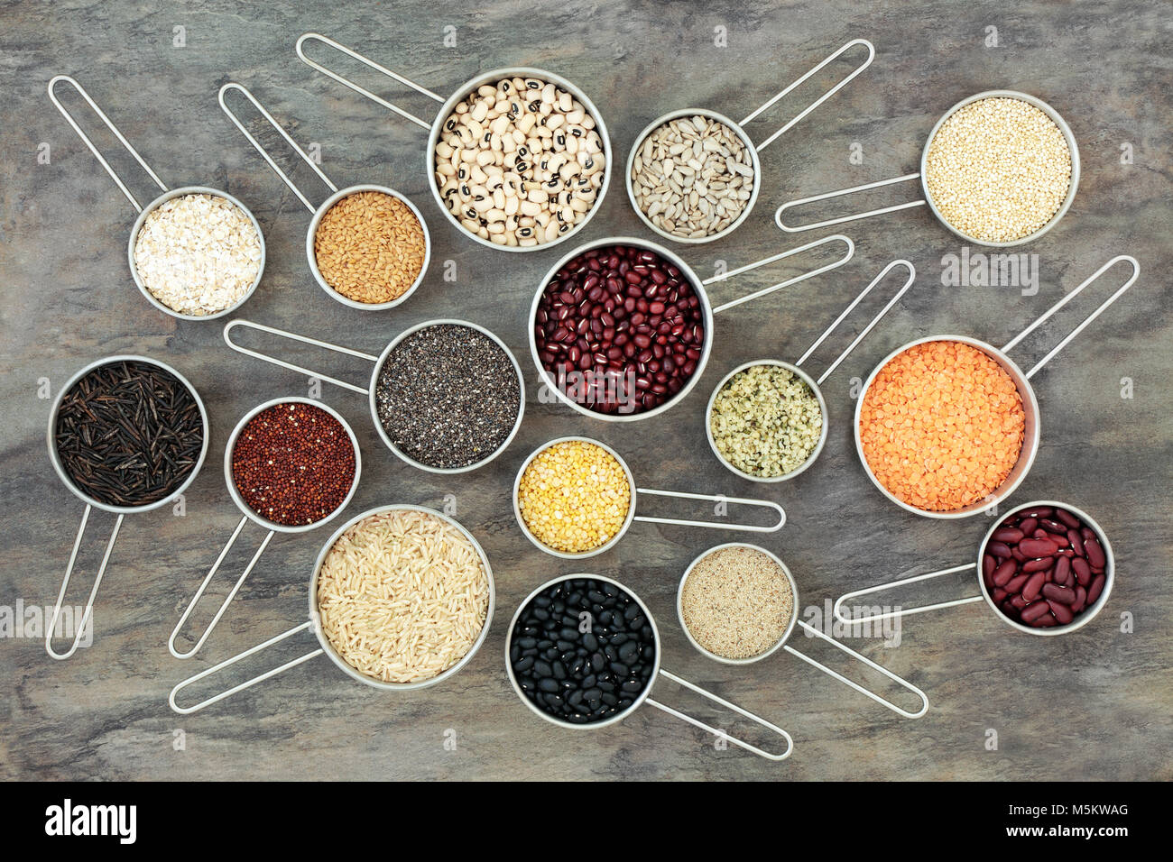 Whole grains pulses hi-res stock photography and images - Alamy