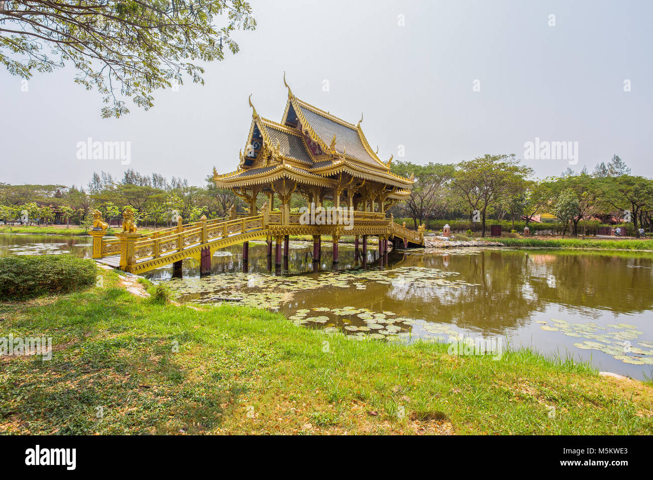 SAMUT PRAKAN, THAILAND, MARCH, 6, 2017 - The Sala of Ten Reincarnations ...