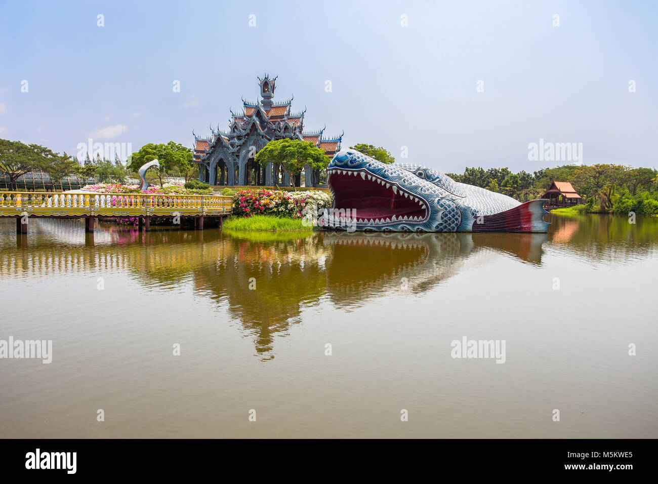 SAMUT PRAKAN, THAILAND, MARCH, 6, 2017 - Sumeru Mountain Palace in Ancient City Park, Muang ...