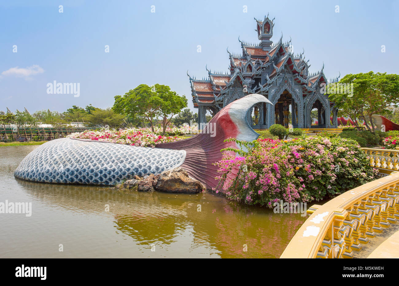 SAMUT PRAKAN, THAILAND, MARCH, 6, 2017 - Sumeru Mountain Palace in ...