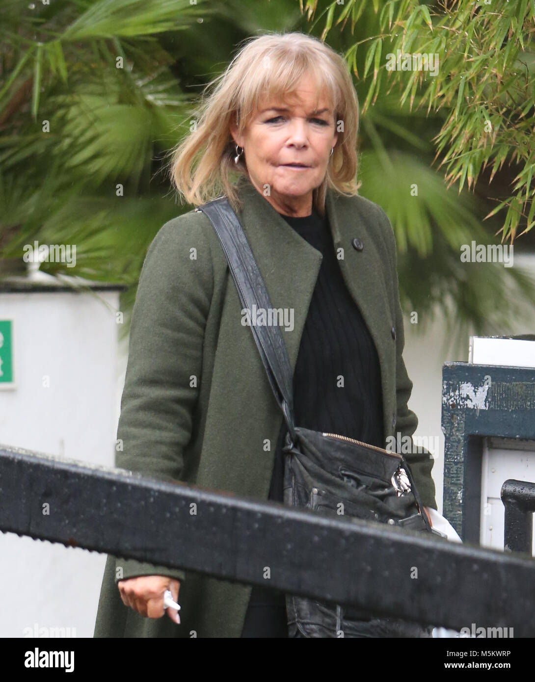 Linda Robson outside ITV Studios Featuring: Linda Robson Where: London ...