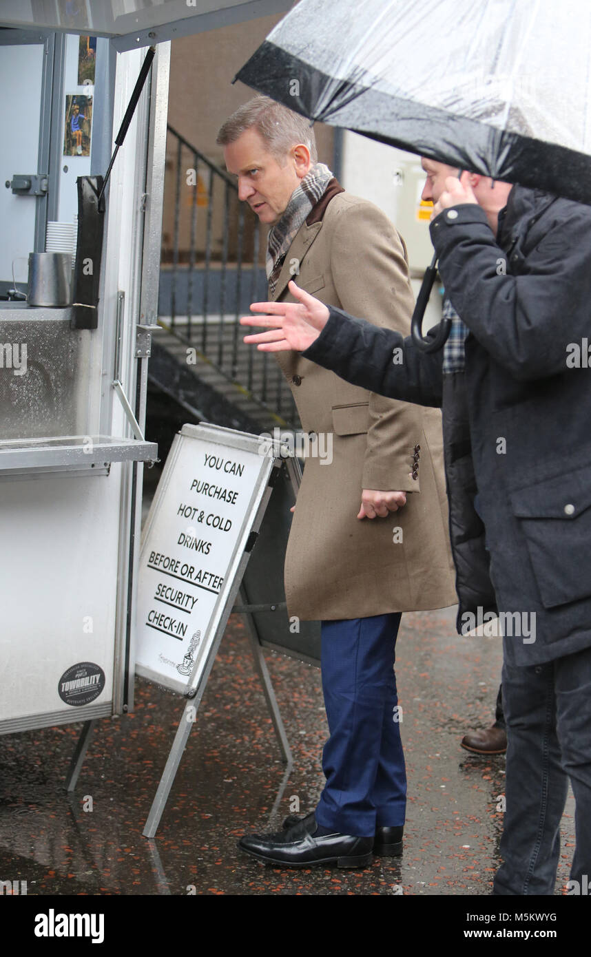 Jeremy Kyle filming outside ITV Studios Featuring: Jeremy Kyle Where ...